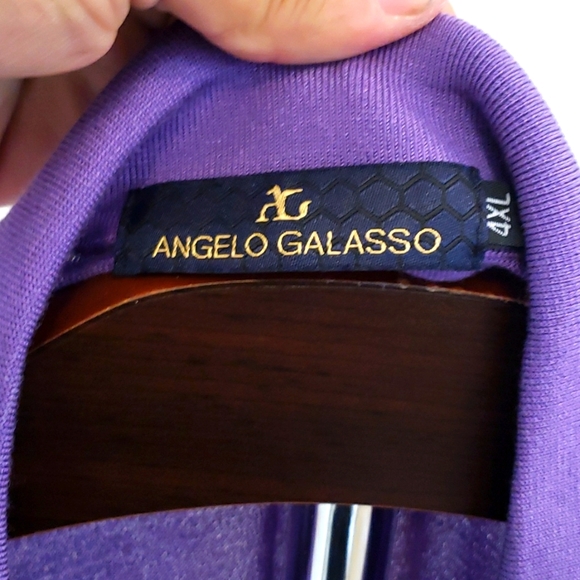 Angelo Galasso | Shirts | 8 Off Angelo Galasso Mens Polo Type Shirt ...